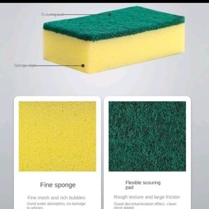 Kitchen | 10 Pcs Doublesided Cleaning Sponge | Poshmark